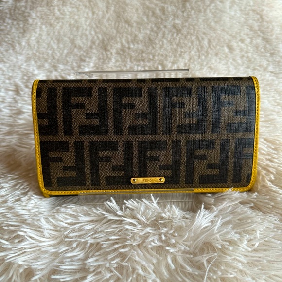 Fendi | Bags | Fendi Ff Long Wallet | Poshmark